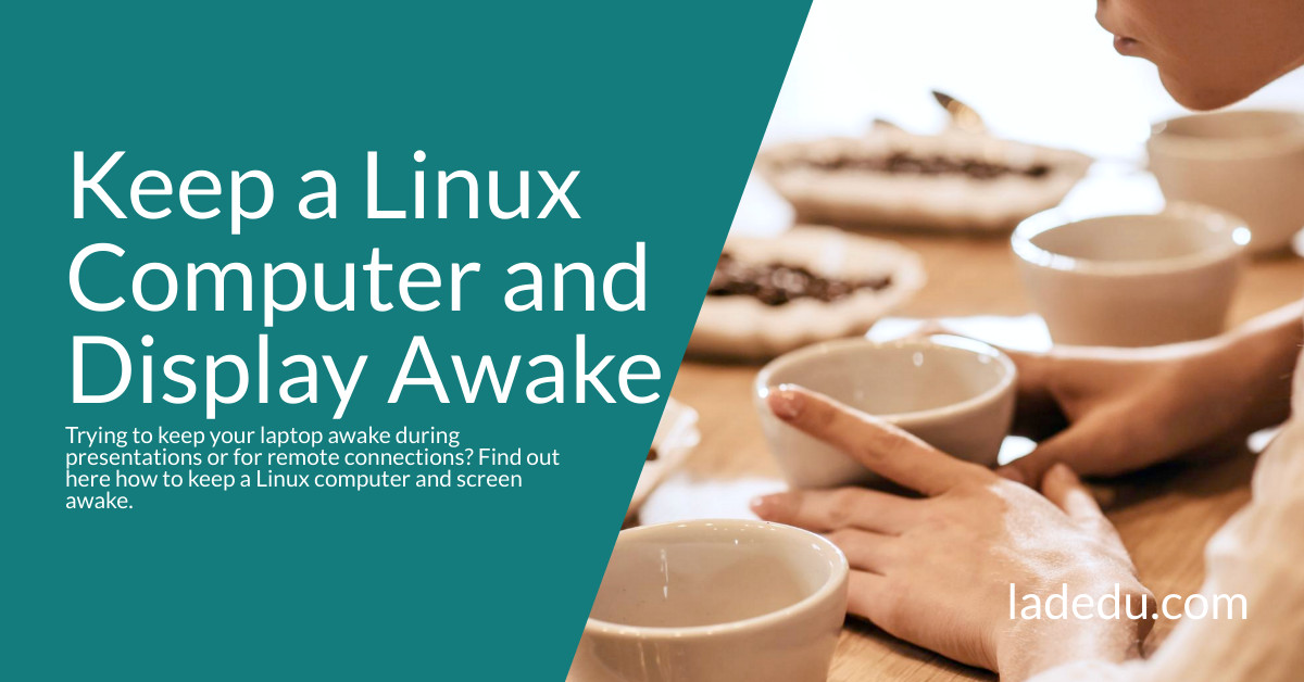 How to Keep Linux Awake and Prevent Screen Sleep - La De Du